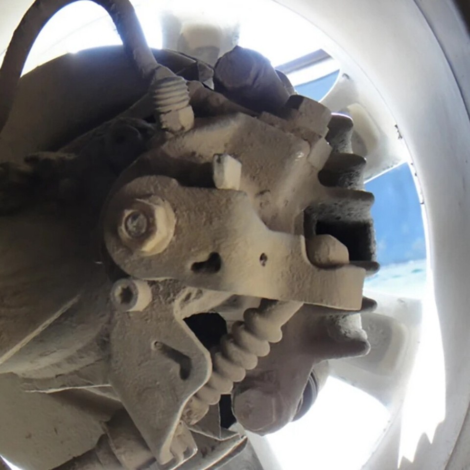 2pcs Rear Caliper Parking Brake Lever Return Springs for Audi TT TTS VW ...