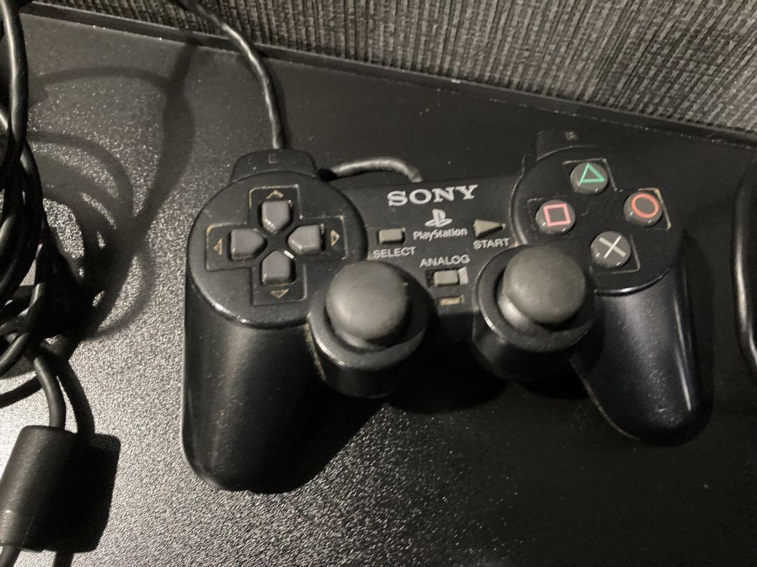 Sony PlayStation 2 PS2 BB unit Console Black SCPH-50000 with controller ...