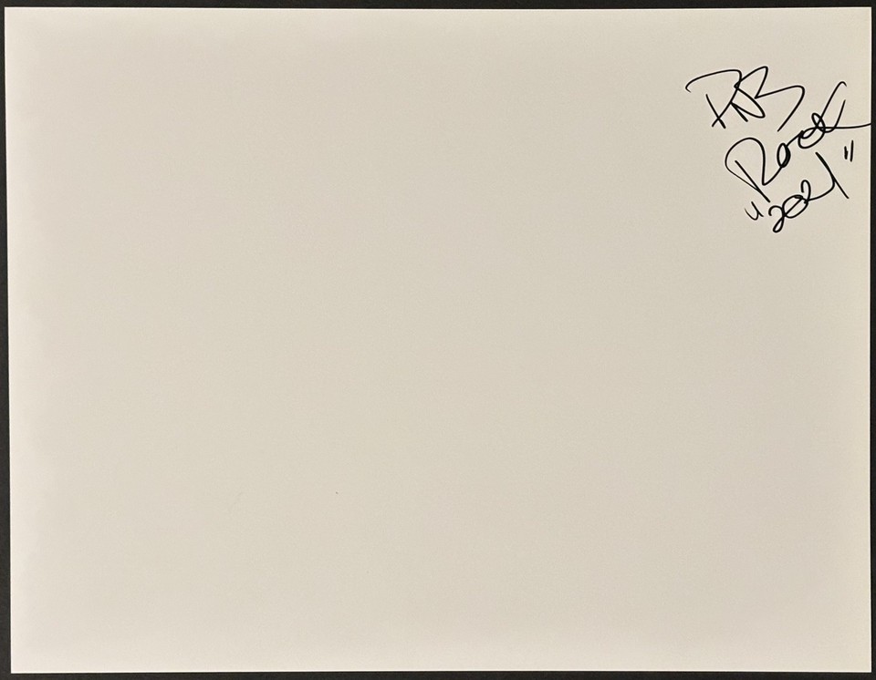 PNB ROCK Autographed/Signed 8.5x11 Blank White Glossy Photo Paper RIP ...