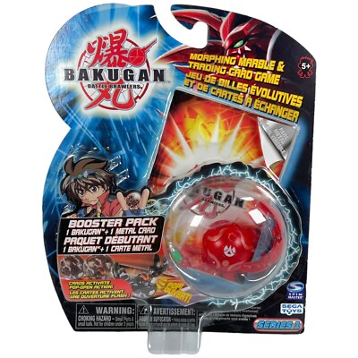 Rare Bakugan Battle Brawlers CENTIPOID Clear Red Pyrus Translucent NEW ...