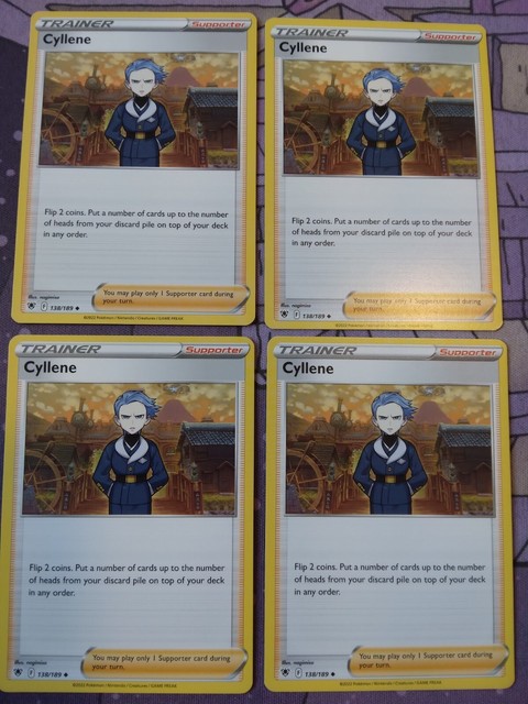 Pokémon TCG Cyllene Sword & Shield - Astral Radiance 138/189 Regular ...