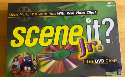Mattel Scene It Jr. DVD Board Game - Complete GUC | BRAND NEW | | eBay