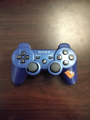 Sony PS3 DualShock 3 Wireless Controller Blue Authentic OEM Not Tested ...