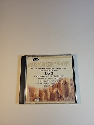 Ravel Mussorgsky Maazel Pictures At An Exhibition Bolero CD Encore EMI ...