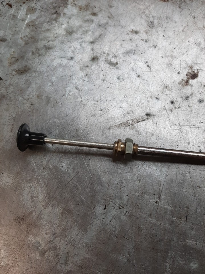 Extended Throttle / Choke Control Cable 142 Inches Long Almost 12 Foot ...