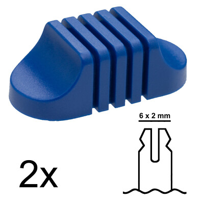 albs 2 FADER KNOB blue fit 6x2 mm slider pot mixer replacement ...