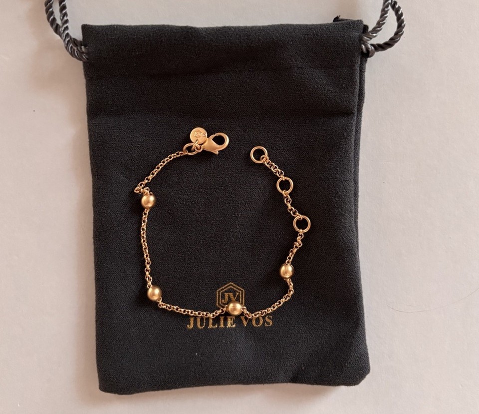 Bundle Of Julie Vos Solars Delicate Necklace And Bracelet | eBay