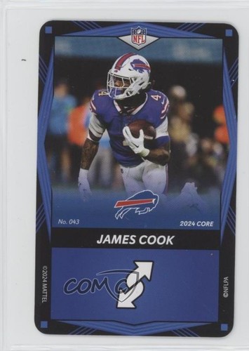 2024 Uno Elite Blue James Cook #043 01lu | eBay