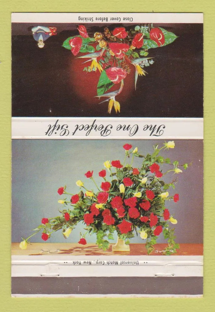 Matchbook Cover - Noble's Flowers Roanoke VA 40 Strike | eBay