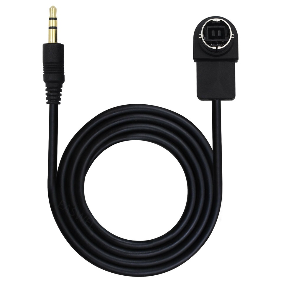 3.5mm AUX Audio Jack Cable Adapter For Alpine CDA-9535R CDA-9805 CDA ...