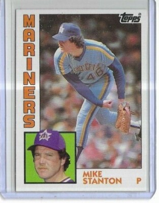 1984 Topps #694 Mike Stanton Seattle Mariners | eBay