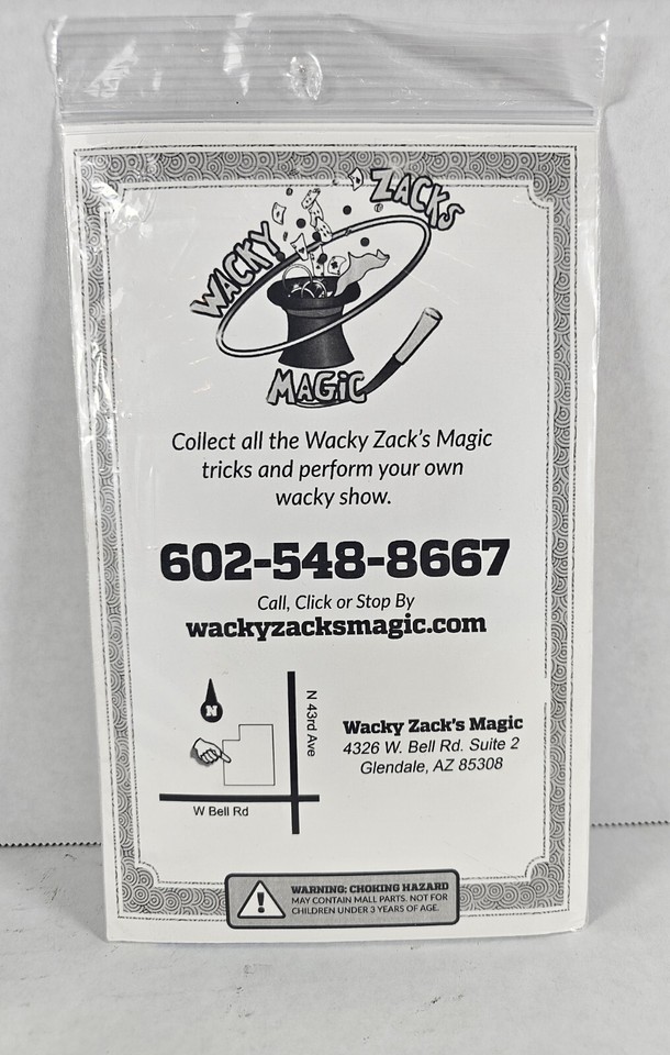 A Fun Magic Coloring Book by Wacky Zack's Magic - magic trick | eBay
