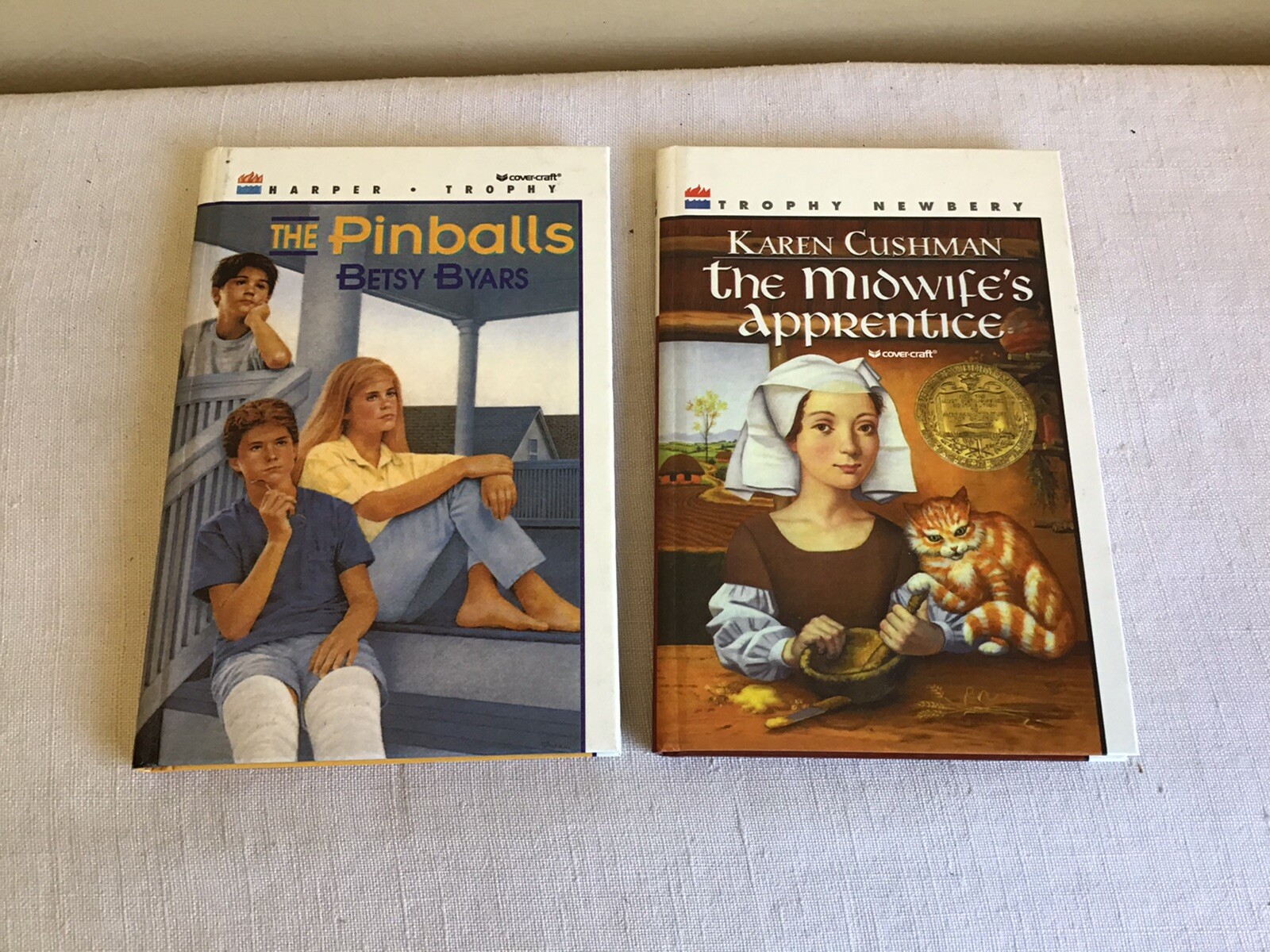 Vtg Mixed Lot Of 5 HC Harper Trophy Chapter Book Young Reader Fictional ...