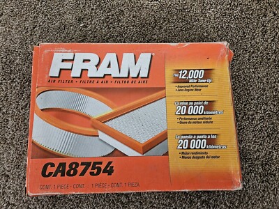 Fram CA8754 Air Filter Extra Guard For Select Buick/ Chevy/ Oldsmobile ...