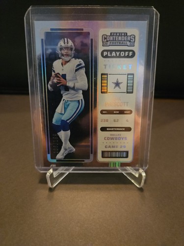 Dak Prescott Playoff Ticket /199 2022 Panini Contenders Dallas Cowboys ...