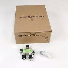 Lot of 20 new in box DirecTV 2- way SWM splitters SWiM Splitter FREE ...