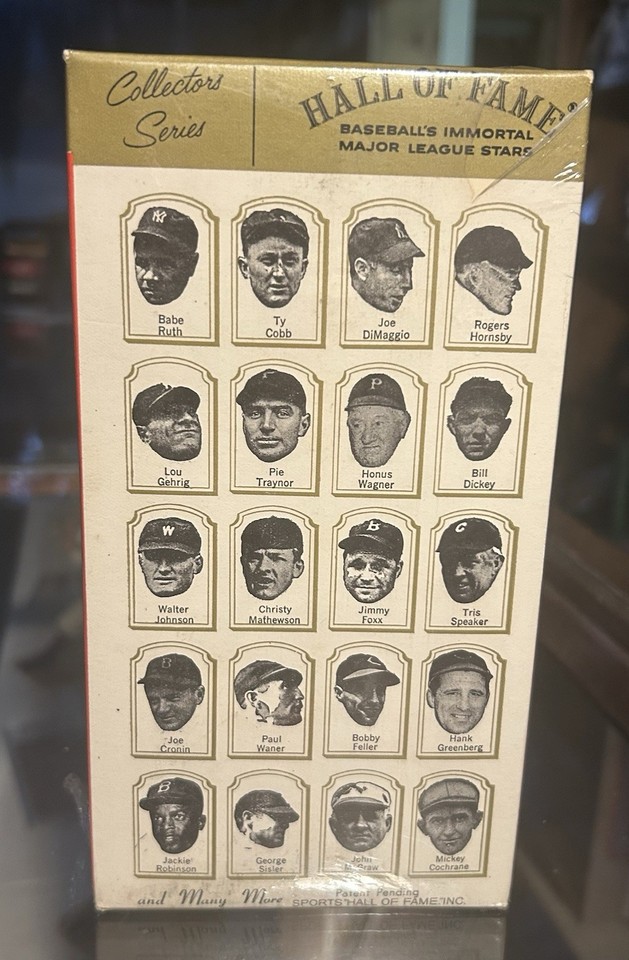 1963 Baseball Cooperstown HOF Bust Ty Cobb Series 1 Sealed in Box | eBay