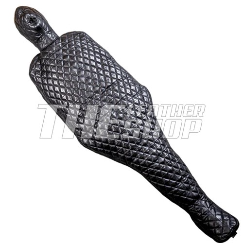 Custom Quilted Leather Sleepsack – Heavy Bondage BDSM Sack Restraint ...