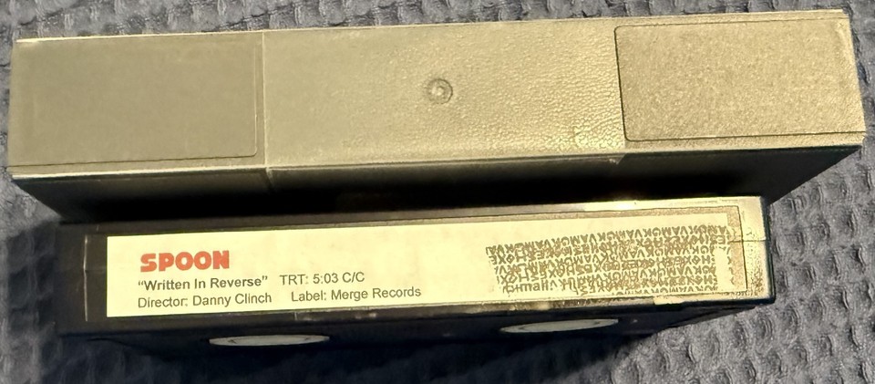 SPOON-WRITTEN IN REVERSE/MERGE BETACAM SP SINGLE PROMO MUSIC VIDEO ...