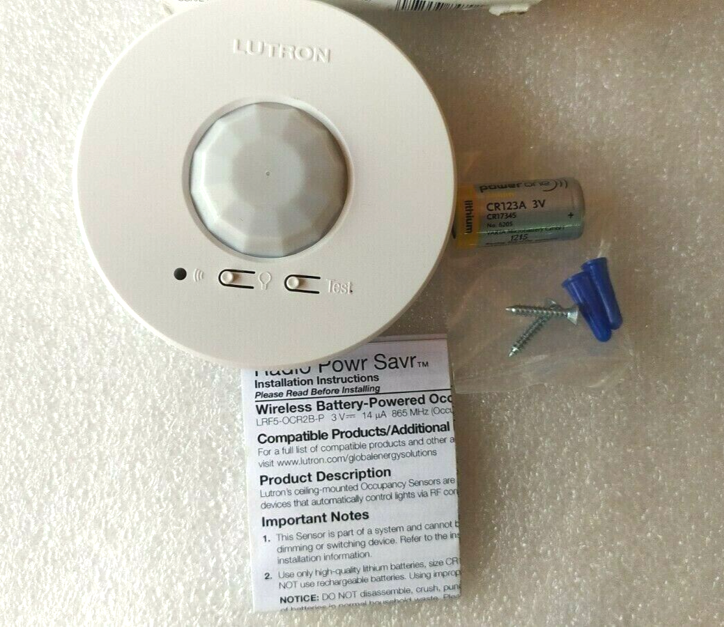 Lutron Occupancy Sensor The NEW Lutron Caséta Occupancy Sensor Is