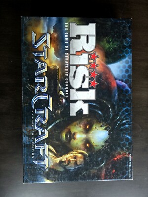 2012 RISK STARCRAFT Collector's Edition Board Game Hasbro Blizzard ...