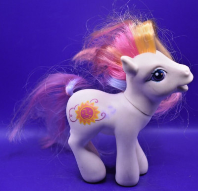 My Little Pony Sunny Daze MLP G3 2002 White Sun Cloud 4" | eBay