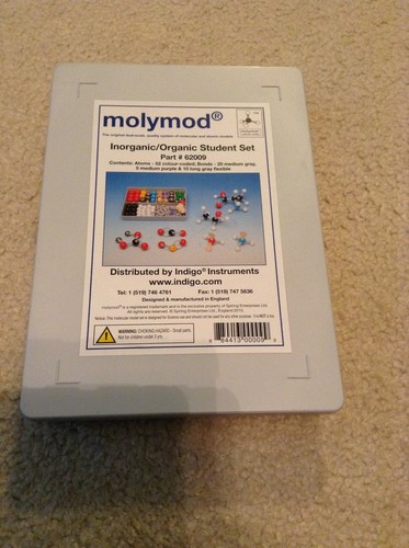 Molymod Inorganic/Organic Chemistry Molecular Model Student Set #62009 ...