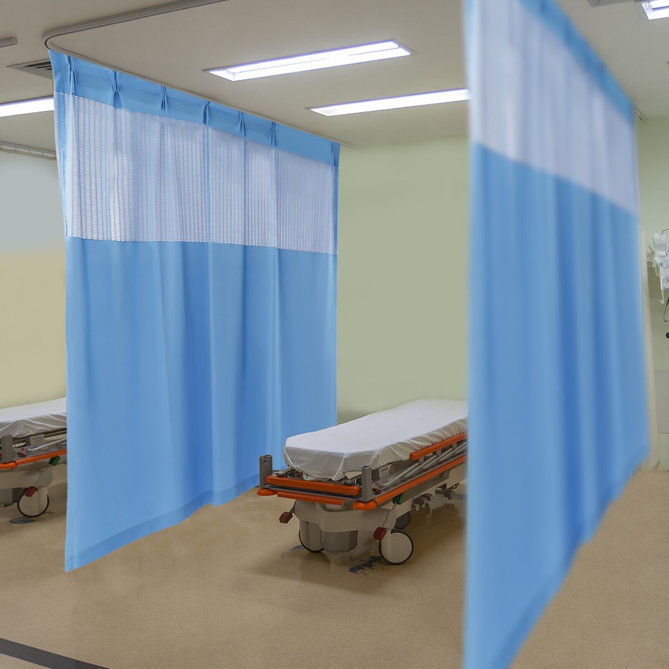 Medical Curtain Privacy Room Divider Drapes for Hospital Medical Clinic ...