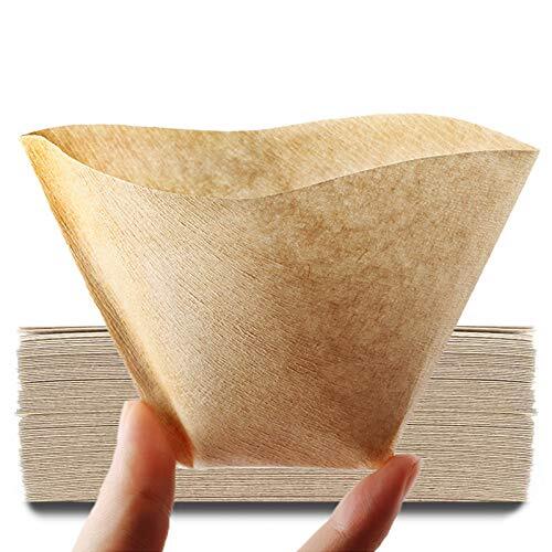 Coffee Filter 1 Disposable Coffee Filter Paper Natural Brown Cone ...