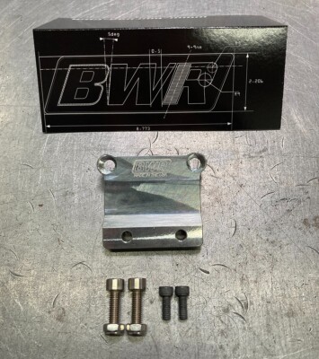 BLACKWORKS BWR External Aeromotive FPR Firewall Bracket Fuel Pressure ...