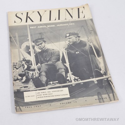 Fall 1957 SKYLINE Magazine NAA North American Aviation Publication | eBay