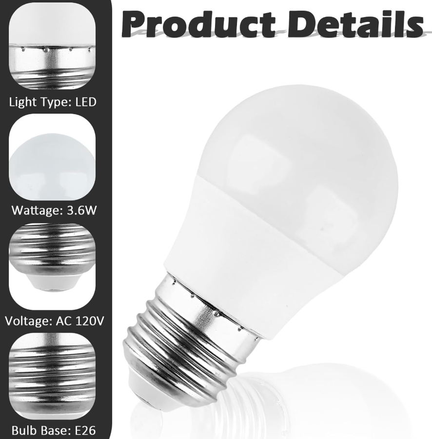 LED Light Bulb For Kenmore 10672293201 10672293202 10672294200 ...
