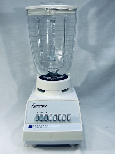 Vtg Osterizer Designer Cycle Blend 8 Speed Almond Model 887-20H Tested ...