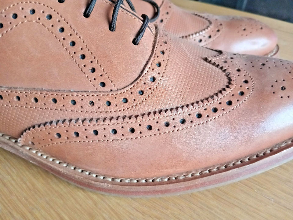 Samuel Windsor men's shoes size 11 brogues: leather uppers & soles ...