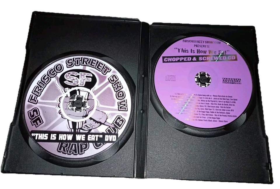 Frisco Street Show This Is How We Eat DVD & Chopped & Screwed CD Mac ...