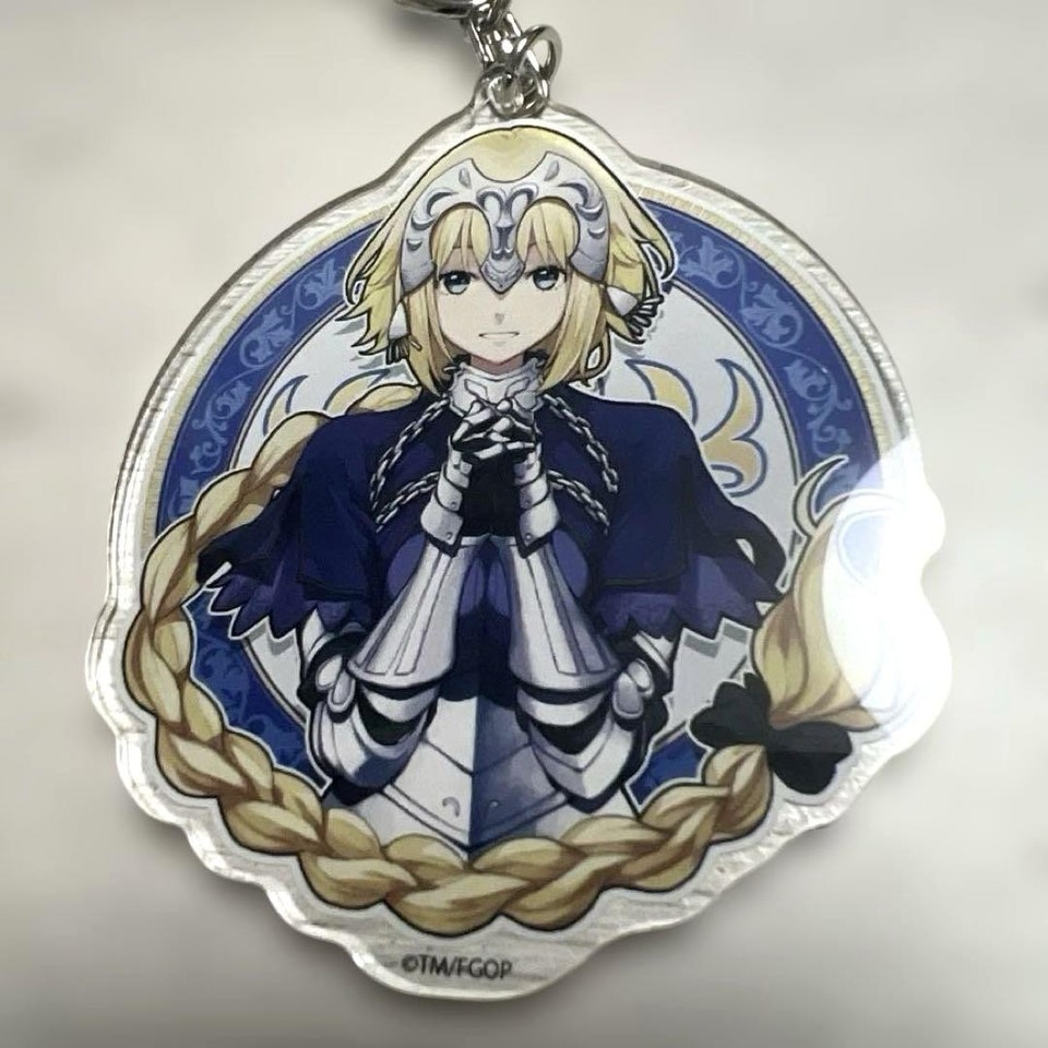 Fate Fgo Command Crest Acrylic Keychain Joan Of Arc | eBay