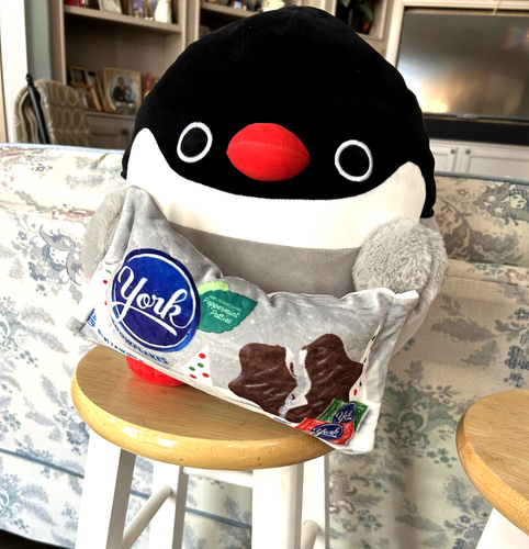 Winter Snackles 14” Plush YORK Penguin Zuru Plushie Snack Animal DENNIS ...