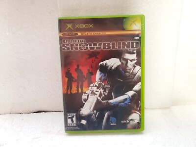 Project: Snowblind (Microsoft Xbox, 2005) w Case & Manual Very Nice ...