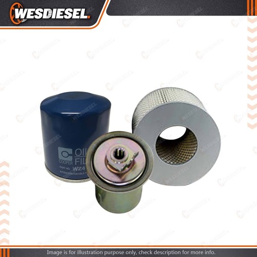 Wesfil Oil Air Fuel Filter Service Kit for Toyota Landcruiser Prado ...
