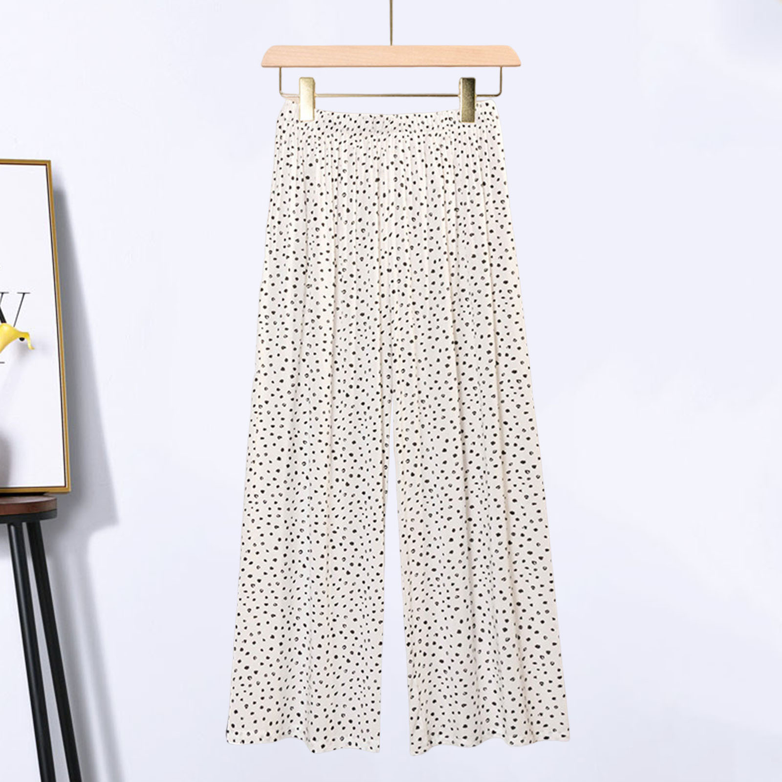Long Pants Exquisite Pattern Dress-up Summer Print Women Long Pants ...