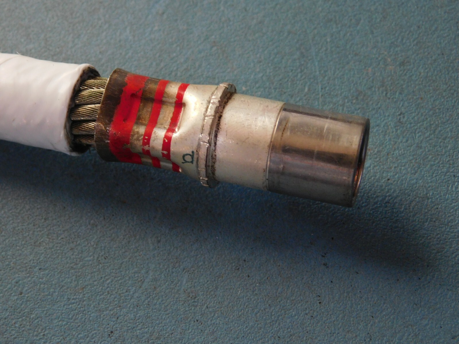 M22759/3-01-9 3/0AWG, Nickel Plated Aircraft Wire, White, 9.5" | eBay