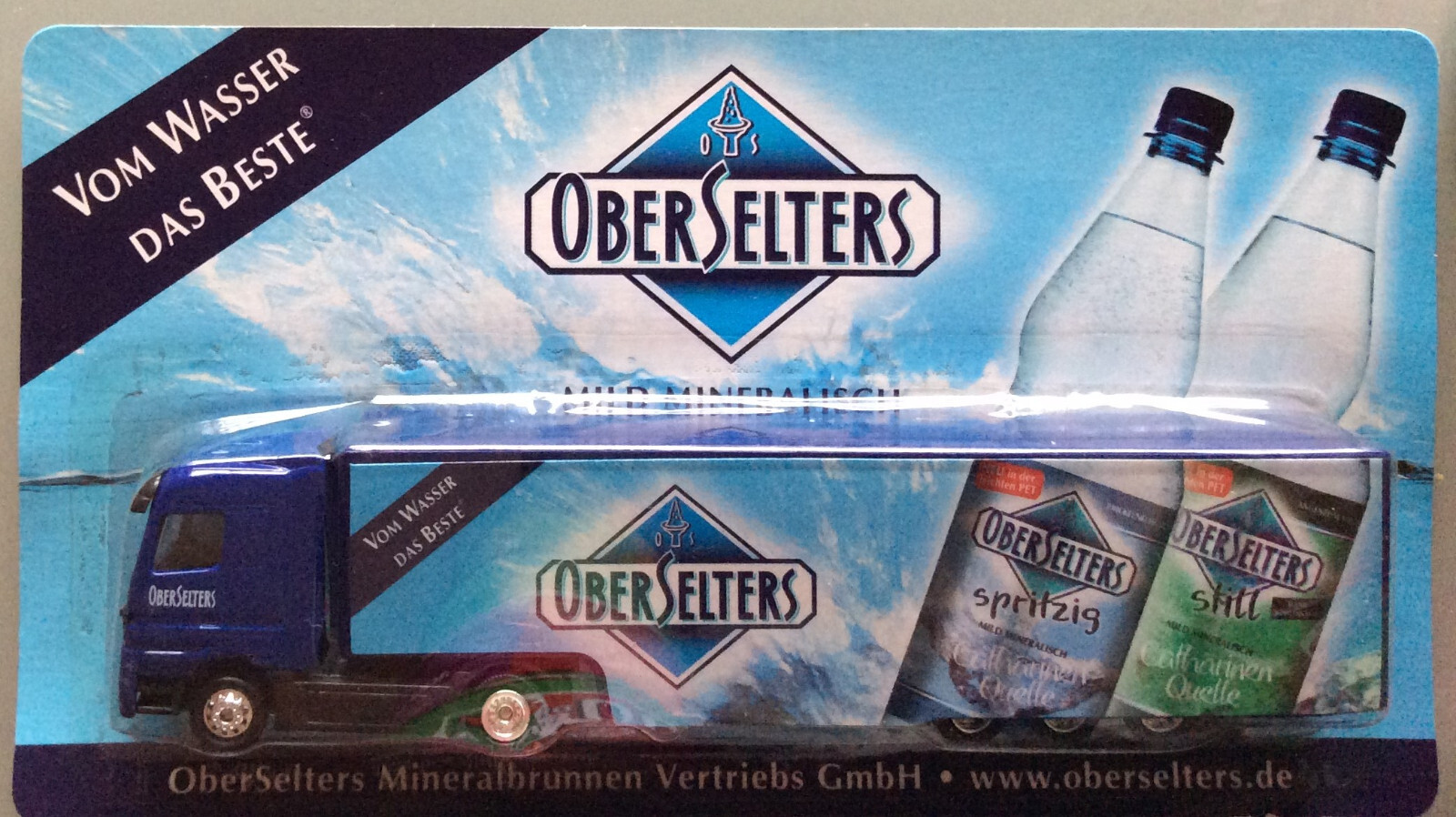 R A R ! ! ! Miniatur Werbetruck LKW Mercedes Ober Selters ...