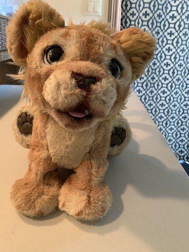 FurReal Disney The Lion King Mighty Roar Simba Interactive Plush Toy | eBay