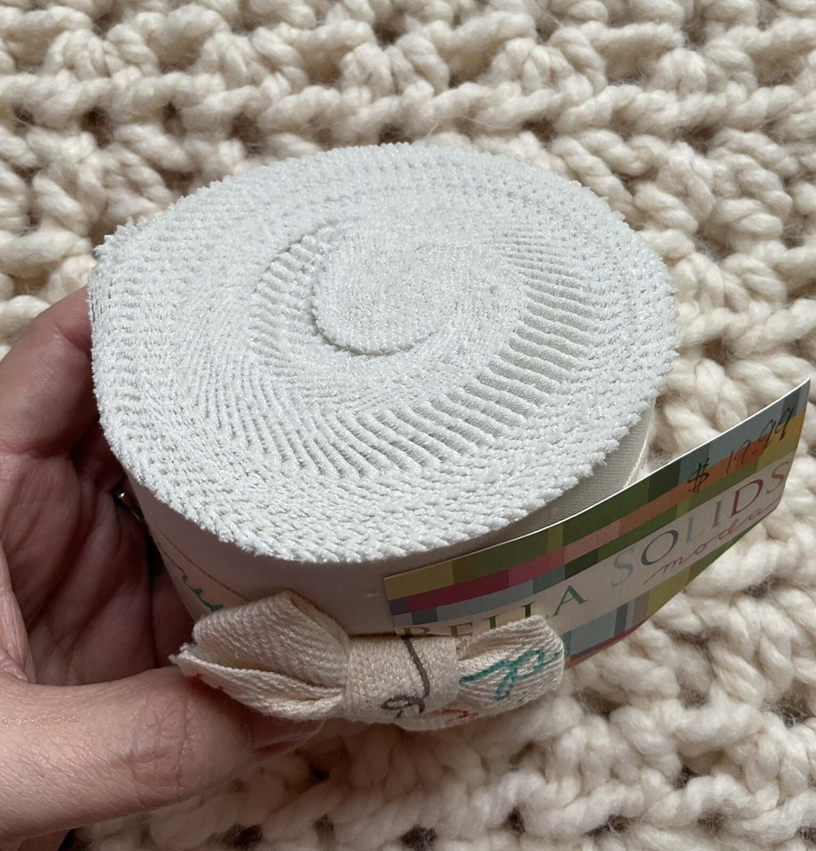 Bella Solids Junior Jelly Roll 20 2.5-inch Strips Moda Fabrics 127 ...