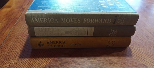 Set 3 Hardcover 1959/60 Am History Books By Gerald W. Johnson Black ...