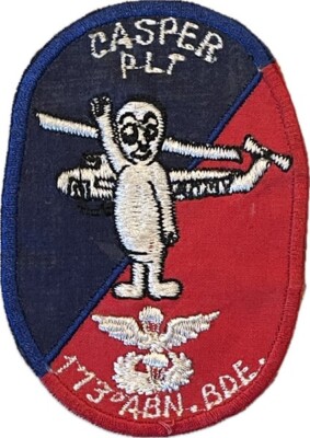 WARTIME 173RD AIRBORNE BDE CASPER PLATOON HELICOPTER PATCH (60) | eBay