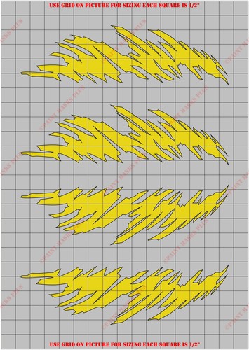 TRN2001HT Ripped Vinyl High Temp Paint Mask Kit | eBay