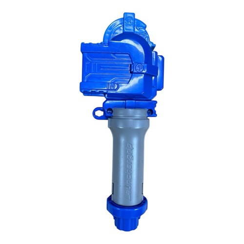 Beyblade Hasbro Takara Tomy Metal Fusion Blue Gray Launcher Grip Anime ...