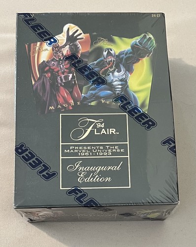 1994 Fleer Flair Marvel Annual Trading Cards Factory Sealed 24 Pack Box ...
