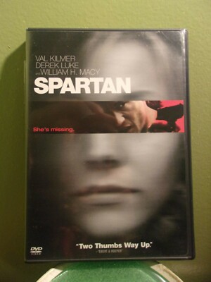 Spartan - (2004) - Rated R - DVD - Val Kilmer - Kristen Bell - David ...